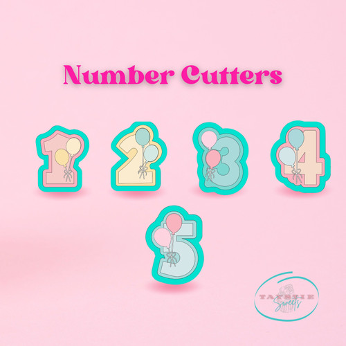 Number Cutters | A Taystie Canvas