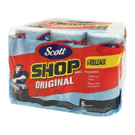 TOALLA SCOTT AZUL C/6 ROLLOS | Multicleaning