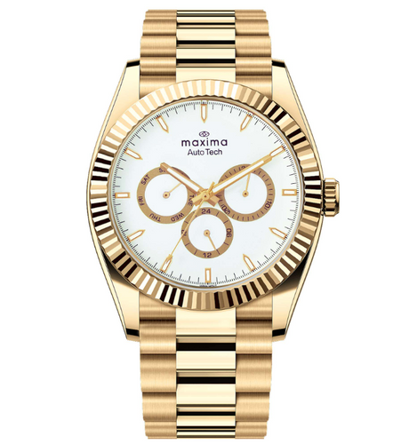 MAXIMA MF GOLD GENTS-70800CMGY GOLDEN | Sabharwaal