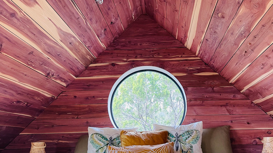 The Lazy Lavender Treehouse | Vacation Rental | Wimberley Texas