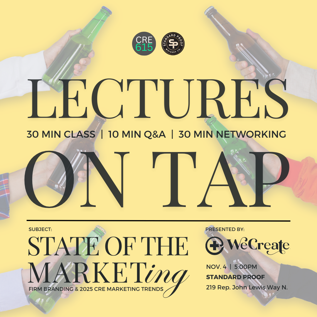 Lectures on Tap: STATE OF THE MARKETing | CRE615, LLC