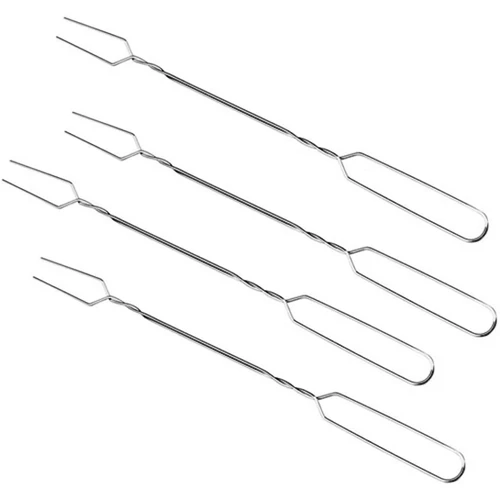 20-Inch Metal Skewer Toaster Forks, Set of 4 | North East Kingdom Outdoors