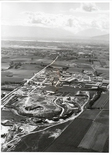 Aerial view of CERN EXCAVATION | 1st ANTIQUES