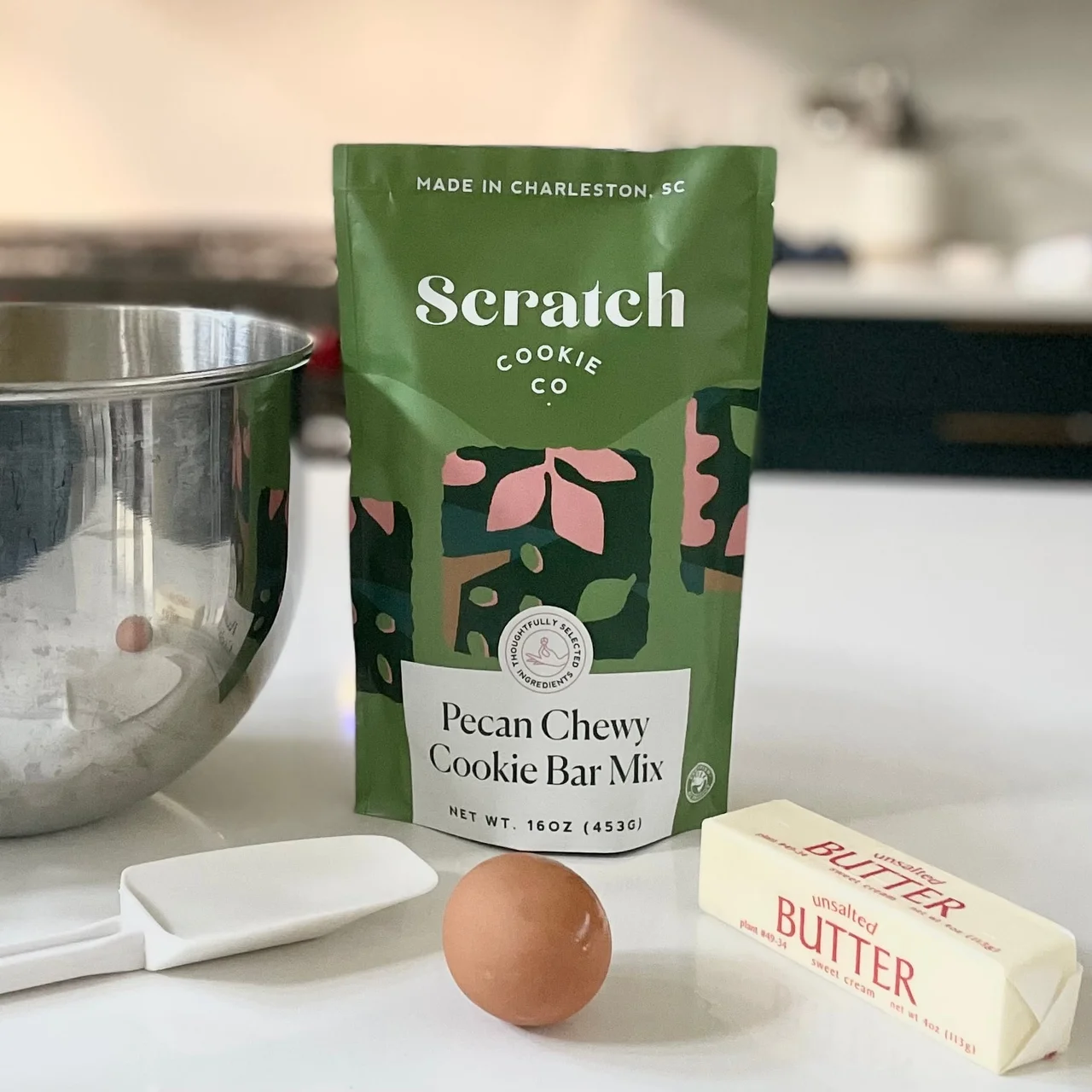 Pecan Chewy Cookie Bar Mix by Scratch Cookie Co. | Local Love CHS