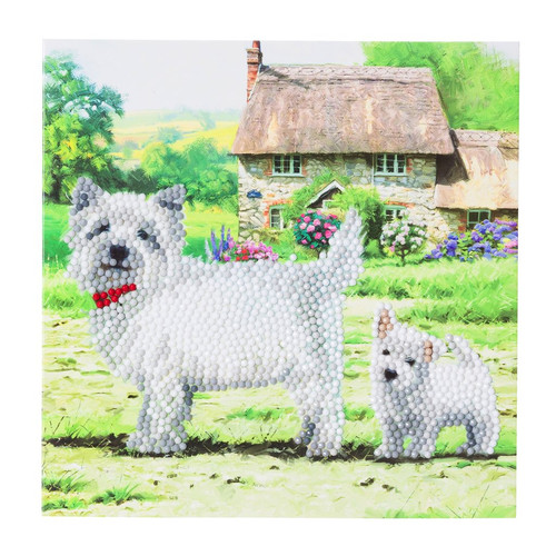 Westie Crystal Art Card Kit | Mythic Realm
