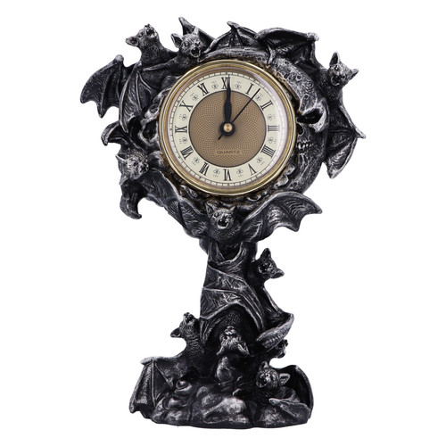 Chiroptera Time Bat Clock - 24cm | Mythic Realm