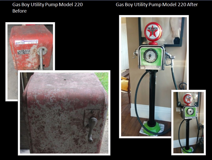 PUMP RESTOS | Vintage gas pump and motorcycle restorations