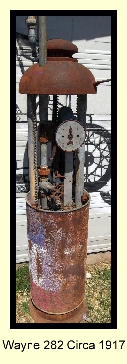 VINTAGE GAS PUMP IDENTIFICATION PAGE | agedgaspump