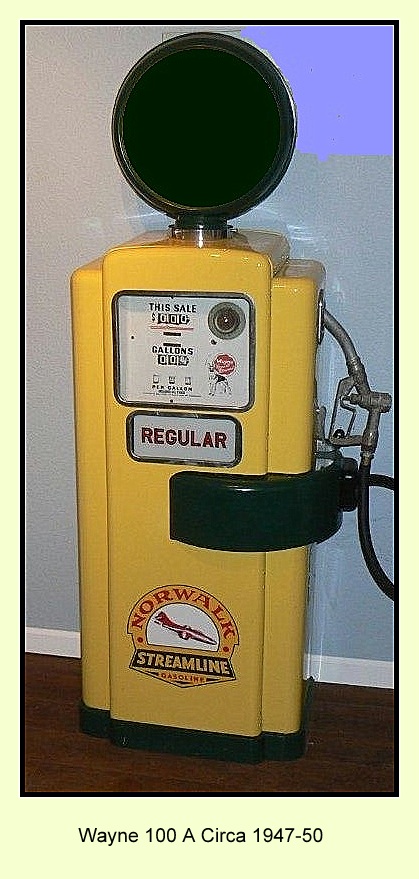 VINTAGE GAS PUMP IDENTIFICATION PAGE | agedgaspump
