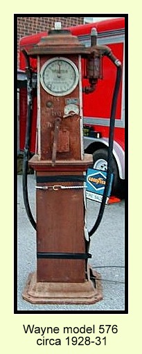 VINTAGE GAS PUMP IDENTIFICATION PAGE | agedgaspump