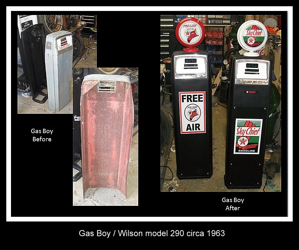 PUMP RESTOS | Vintage gas pump and motorcycle restorations