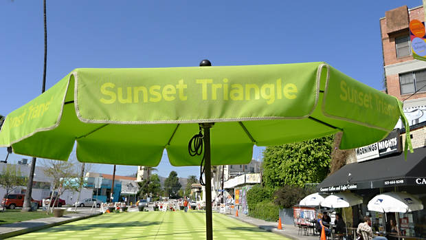 Sunset Triangle Plaza