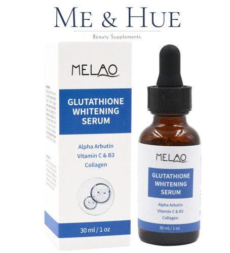 2 MELAO Glutathione Whitening Alpha Arbutin Vitamin C & B3 & Collagen ...