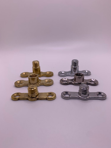 Brass M10 Backplates | Tnj Pipe Clips Ltd