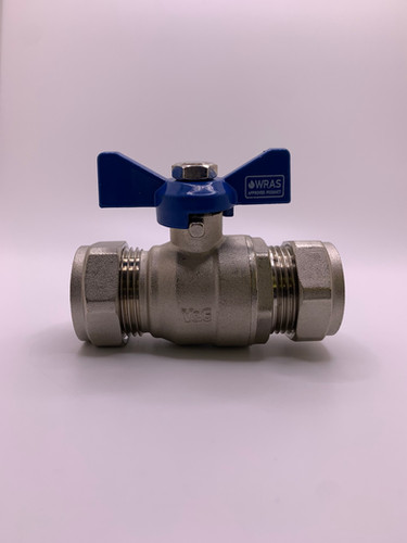 Blue Butterfly Valve (T-Bar) | Tnj Pipe Clips Ltd