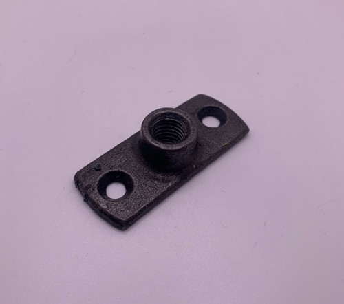 M12 Black Malleable Iron Backplate | Tnj Pipe Clips Ltd