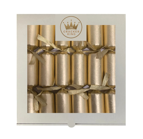 6 Rubber Duck Christmas Quackers - Crackers - Gold | The Cracker King