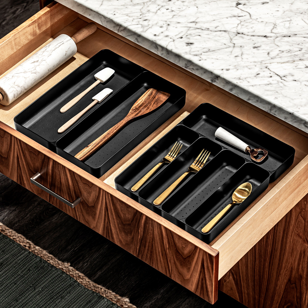 Premium Soft Small Silverware Tray | madesmart