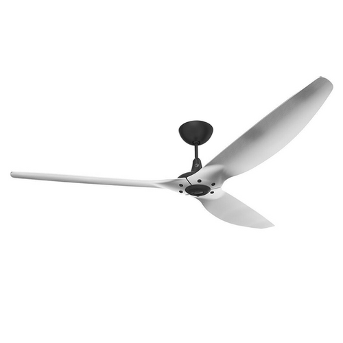 Haiku 84-series DC Fan, Brushed Aluminium, Black Stem | phylux-haiku-dc ...