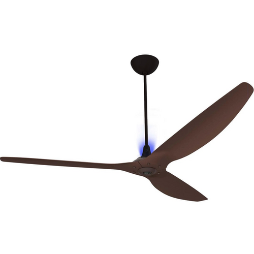 Haiku 84" LUXE Cocoa (UVC) DC Fan, Black Stem, Universal Mount | phylux ...