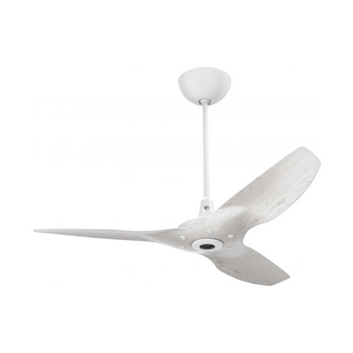 Haiku 52"/ 60" H Series Alum Driftwood DC Fan, White Stem, Universal ...