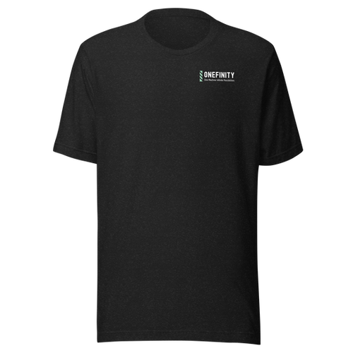 Onefinity T-Shirt - Small Logo Front, Bit Logo Back | Onefinity USA