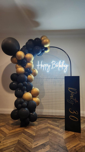 Arch Mesh Backdrop | K+T event hire