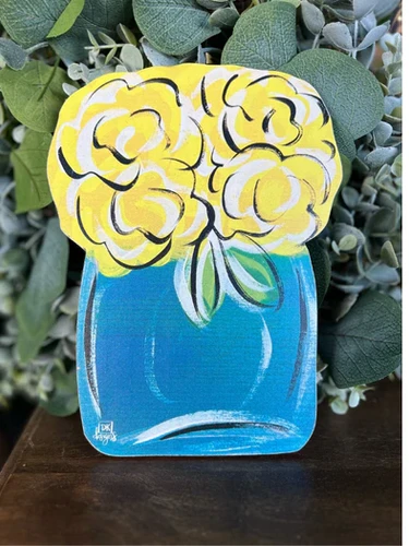 Flower Jar Mini Velcro Attachment | The Local Spark