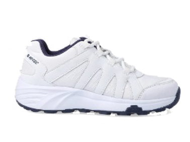 Tekkies - White Hi-Tec School (Laces) Size: 4 | table-view-primary