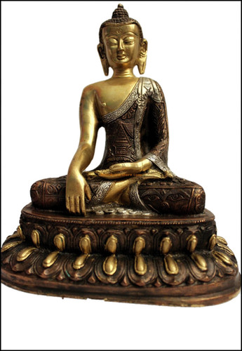 Statue Bouddha Shakyamuni/Akshobhya Bronze N53 | Shankara-store.com