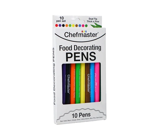 Food Decorating Pens - 10 Pack | The Candy Lady