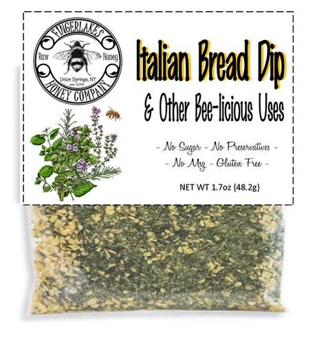 ITALIAN BREAD DIP MIX | Fingerlakes Honey Company