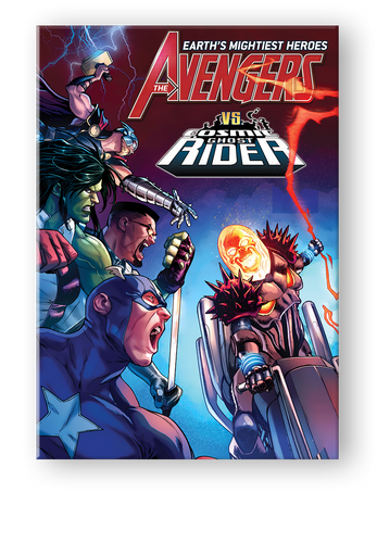 Avengers Comic Poster Chromaplate