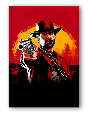 Red Dead Redemption Poster | Chromaplate