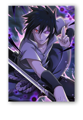 Sasuke Uchiha | Naruto Poster | Chromaplate