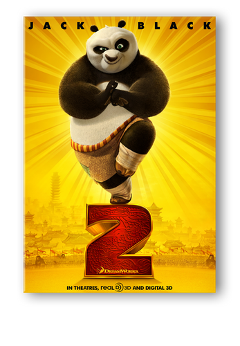 Kung Fu Panda 2 Poster | Chromaplate