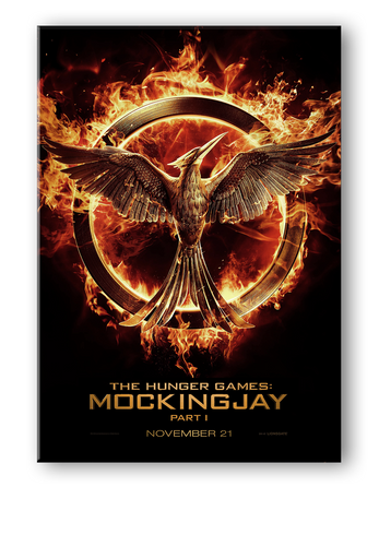 Hunger Games Mockingjay Poster | Chromaplate