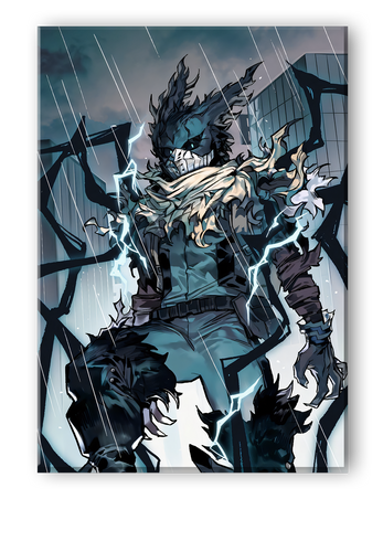 Dark Deku | Izuku Midoriya | My Hero Academia Poster | Chromaplate
