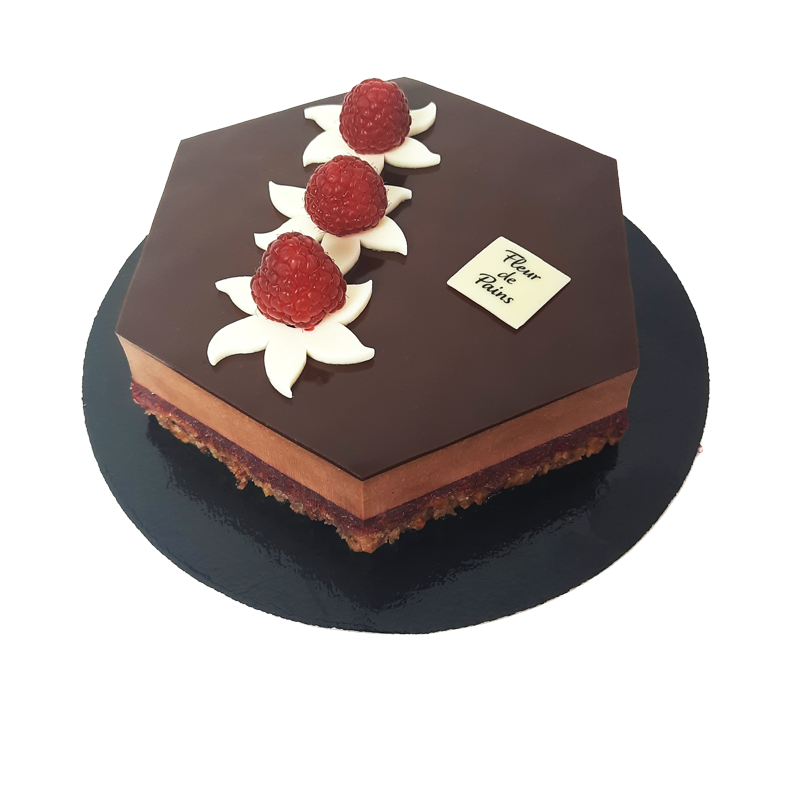 Croquant chocolat-framboise 12 personnes | Fleur de Pains