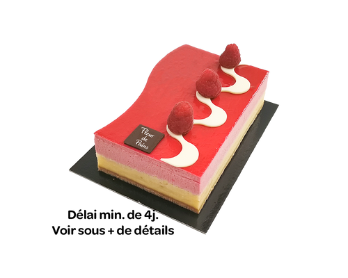 Entremet framboise-citron 20 personnes | Fleur de Pains