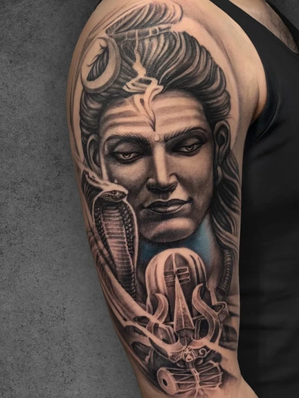 Best Shiva, Mahakal & Mahadev Tattoo Designs | Aliens Tattoo