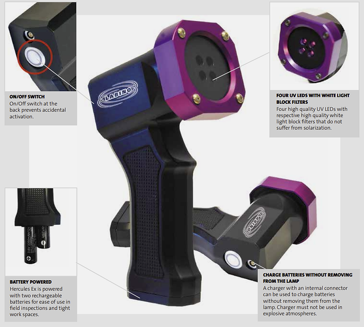 Labino MB 3.0 Series UV LED Light | Advanced NDT LTD