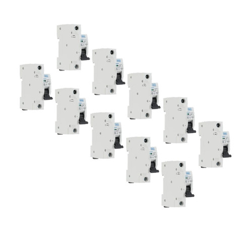 BG 55A MCB Type B Single Pole 6kA 1 module CUMB55 - 10pk | Cosmo Electrical