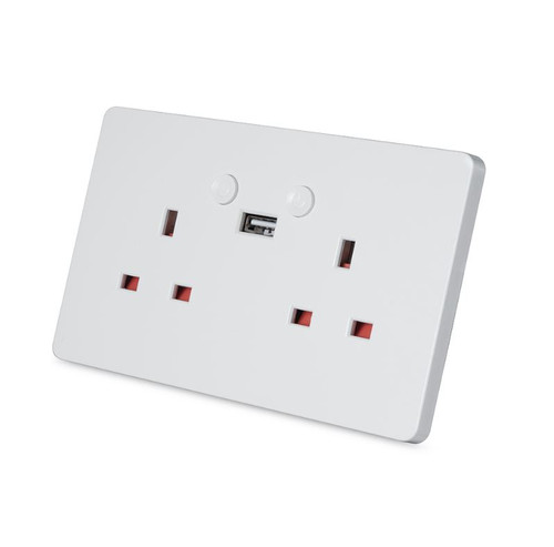 Ener-J WIFI smart double socket with USB | Switches & Sockets | Cosmo ...