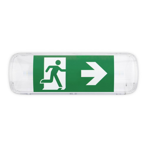 JCC Emergency Bulkhead 3W IP65 Maintained/non-maintained with legends ...