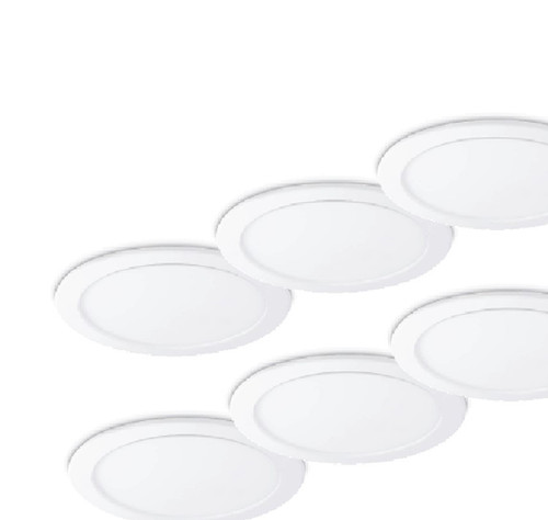 JCC Skydisc PC 16W recessed LED round panel light IP20 Multipack ...