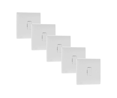 BG 800 Series white moulded 13A 2 pole unswitched fused spur 854-01 ...