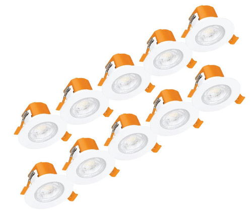 Enlite 6W LED fire-rated downlight 3CCT IP65 dimmable - FD1/CS ...