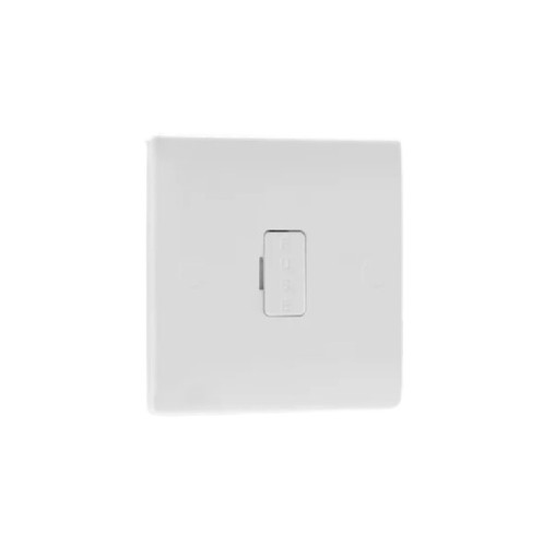 BG 800 Series white moulded 13A 2 pole unswitched fused spur 854-01 ...