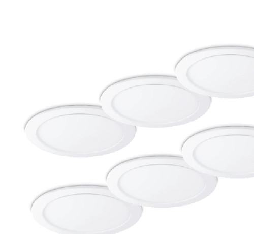 JCC Skydisc Plus 23W recessed LED round panel light IP65 Dimmable ...